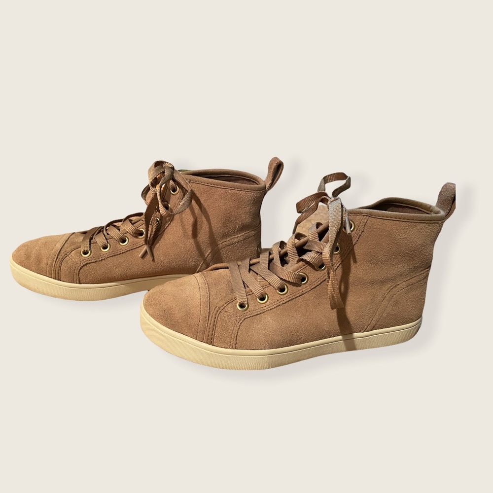 Tan Koolaburra (By Ugg) High Top Sneaker Size 6.5 - Gem